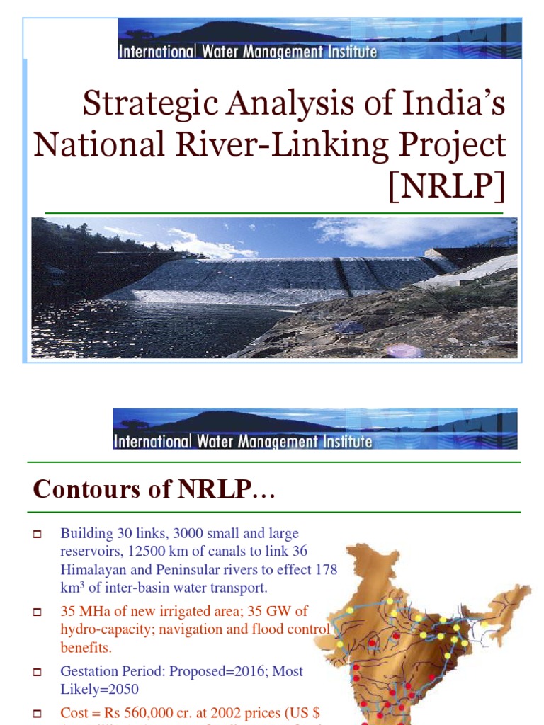 National-River Linking Project Proposed | PDF | Natural Environment ...
