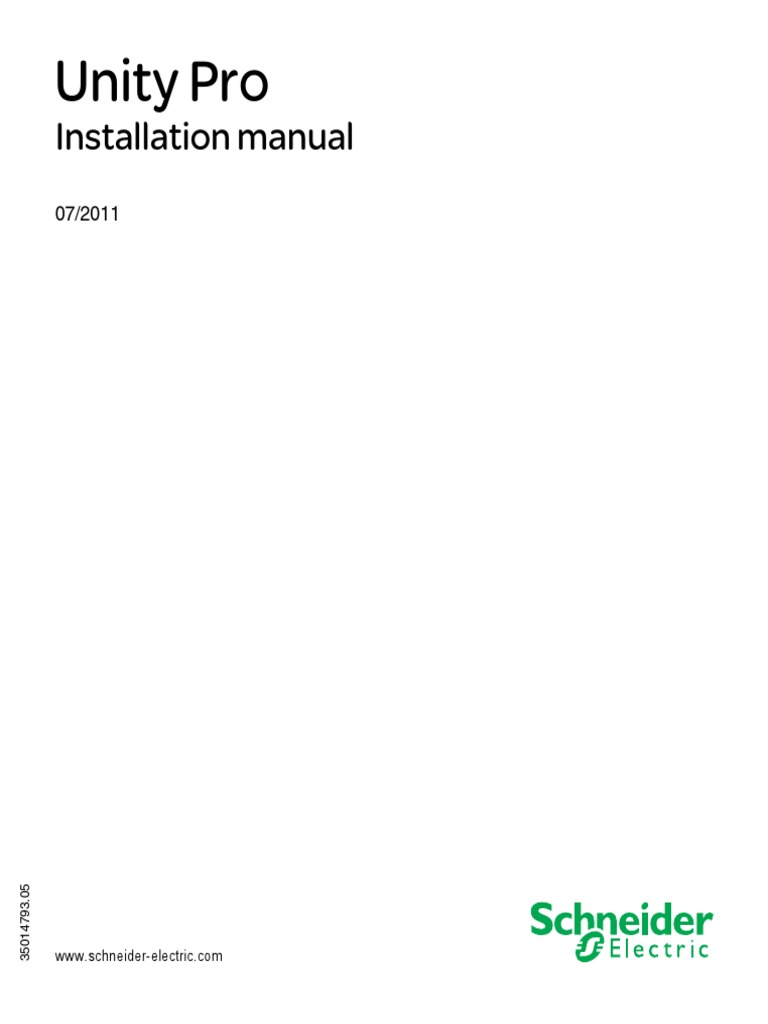 UnityPro Installation Manual - 2 | PDF | Installation (Computer ...
