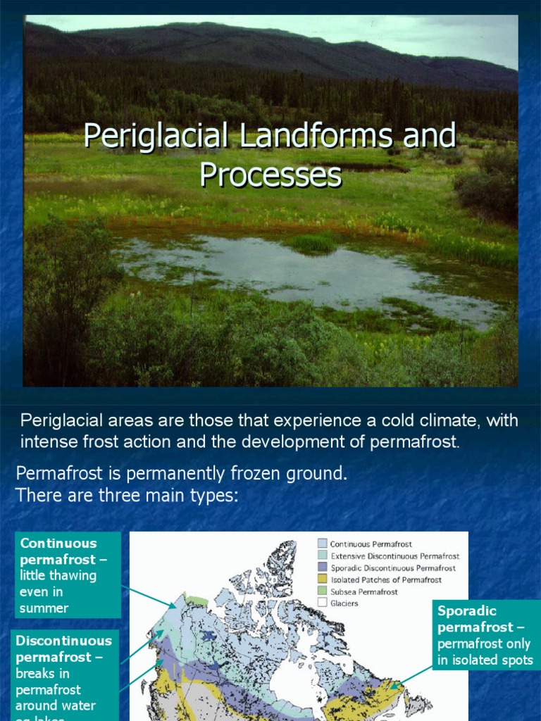 Periglacial Processes and Landforms | PDF | Ice | Earth Sciences