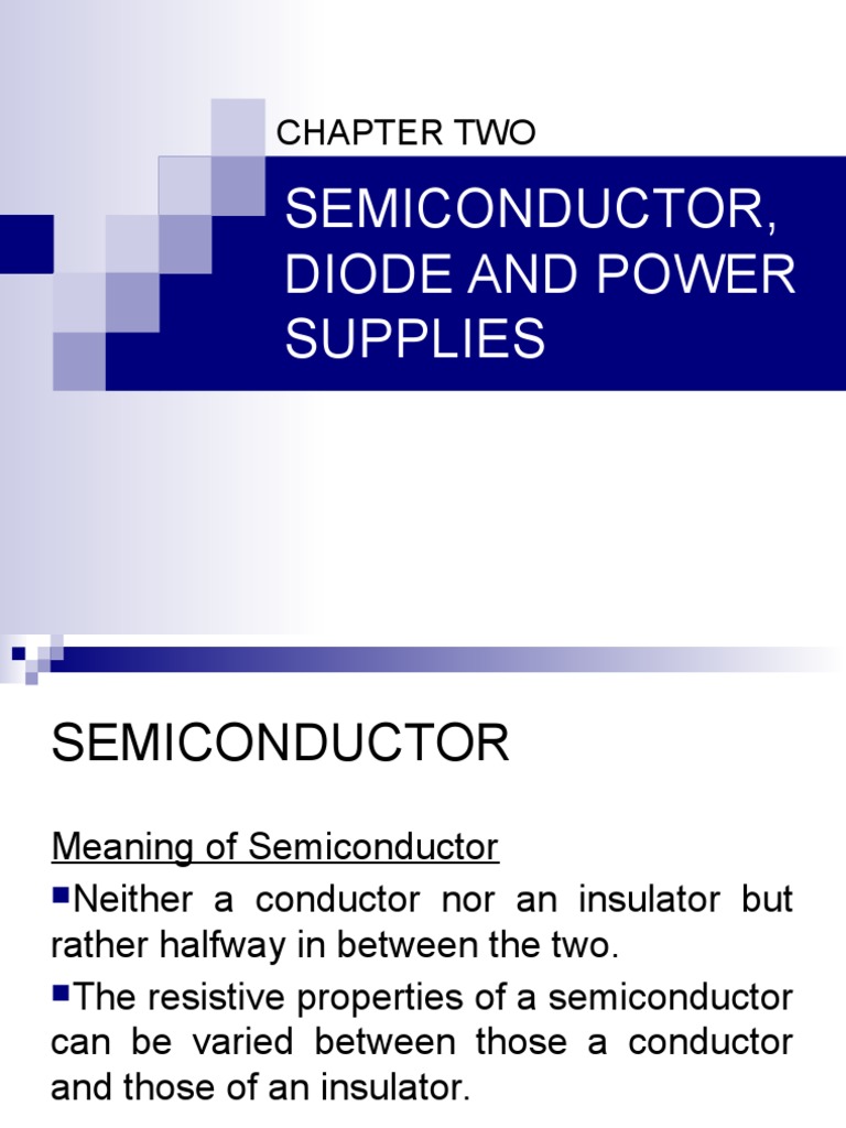 Semiconductor Diodes | PDF | Semiconductors | Doping (Semiconductor)