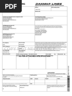 Bill of Lading Oocl | PDF
