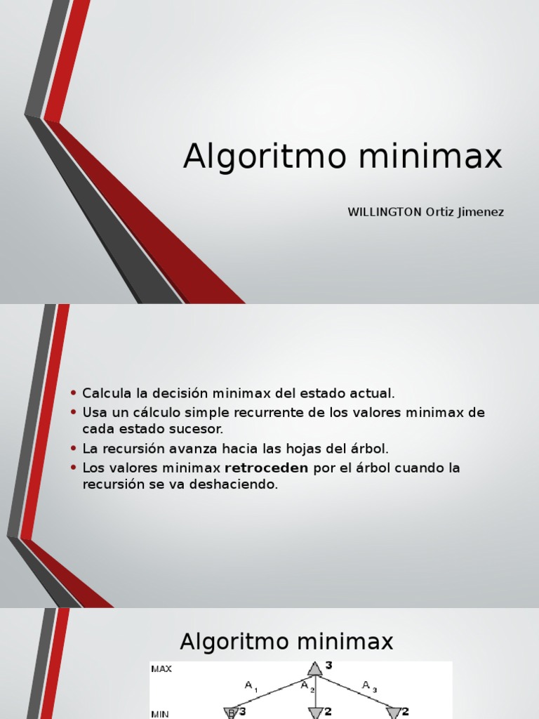 Algoritmo Minimax | PDF | Algoritmos y Estructuras de Datos | Lógica ...
