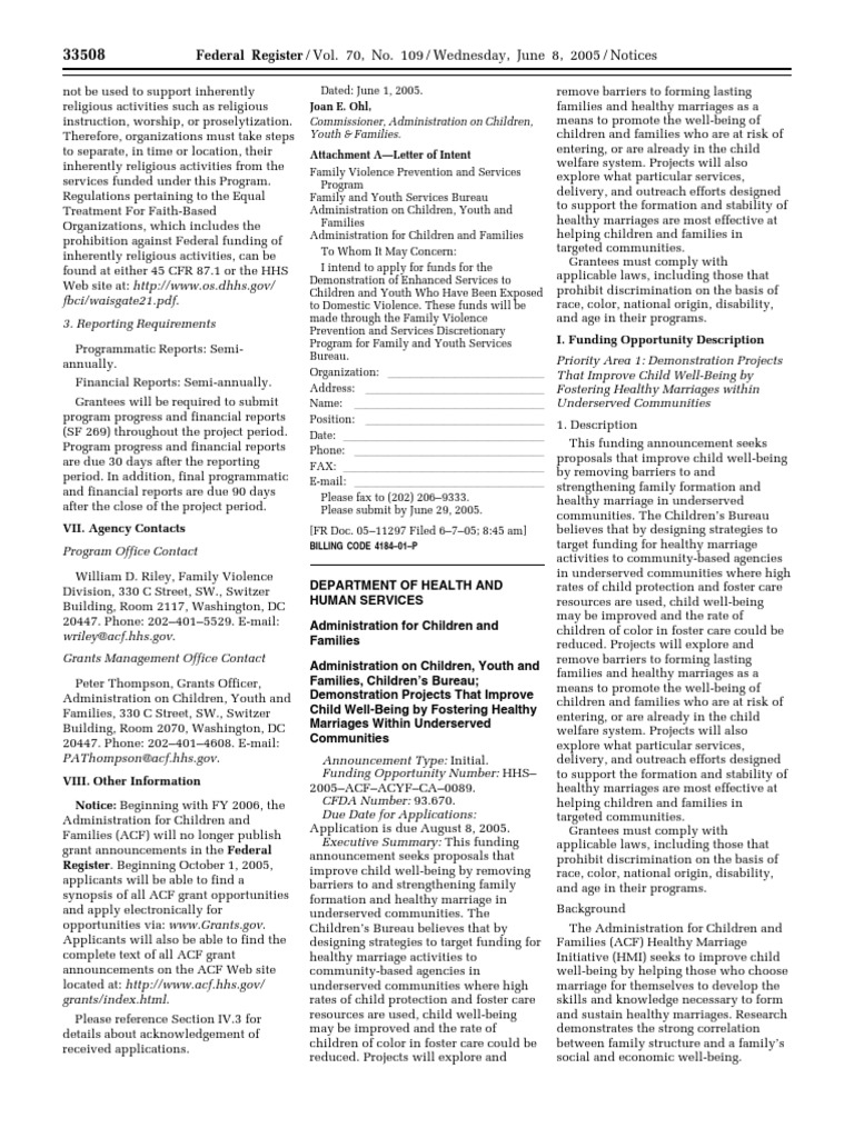 Federal Register / Vol. 70, No. 109 / Wednesday, June 8, 2005 / Notices ...