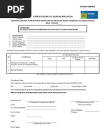 Lampiran B - Borang Akuan Penerimaan Bantuan Kwapm | PDF