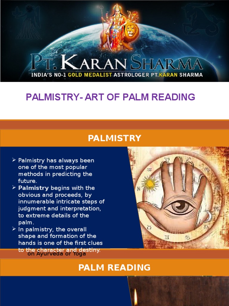 Palmistry - Art of Palm Reading by Karan Sharma | PDF | Astrology | Yoga
