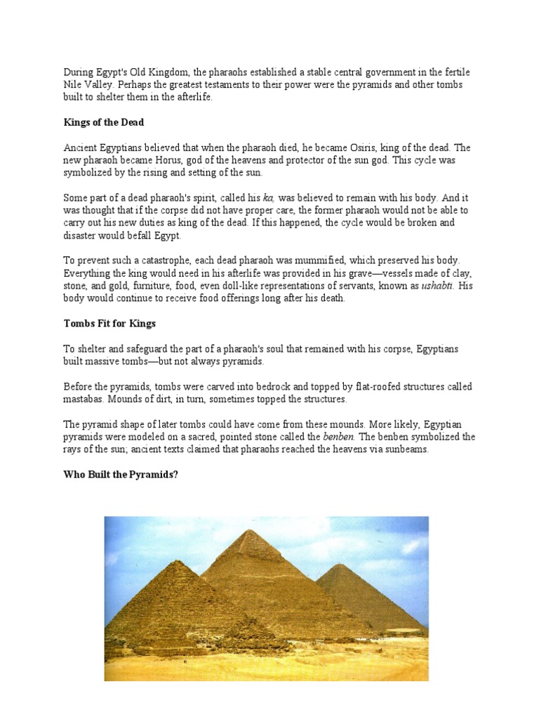 Secrets of The Pyramids | PDF | Egyptian Pyramids | Ancient Egypt