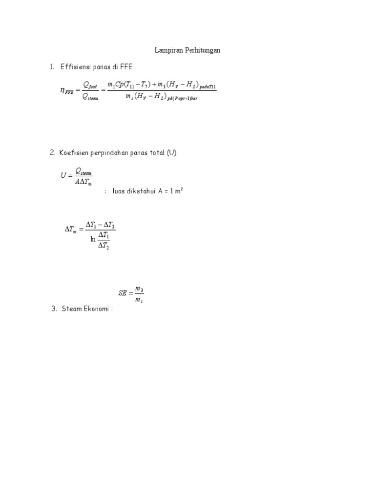 Lampiran Perhitungan: H H M H H M T T CP M Q Q | PDF | Teaching Methods ...