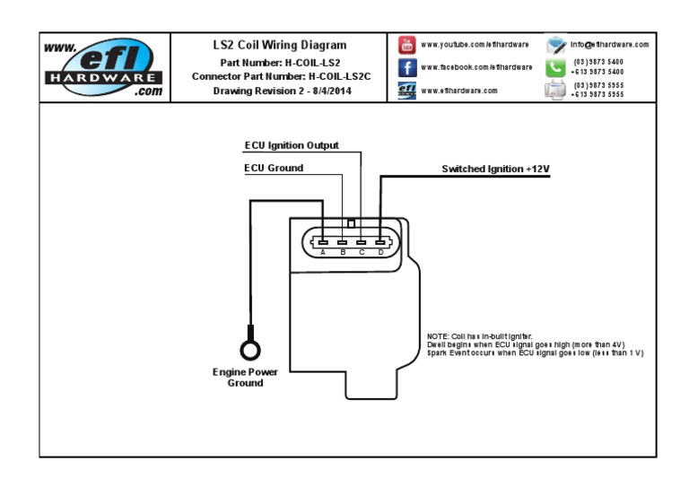 LS2 Coil Wiring Diagram and Pinout | PDF