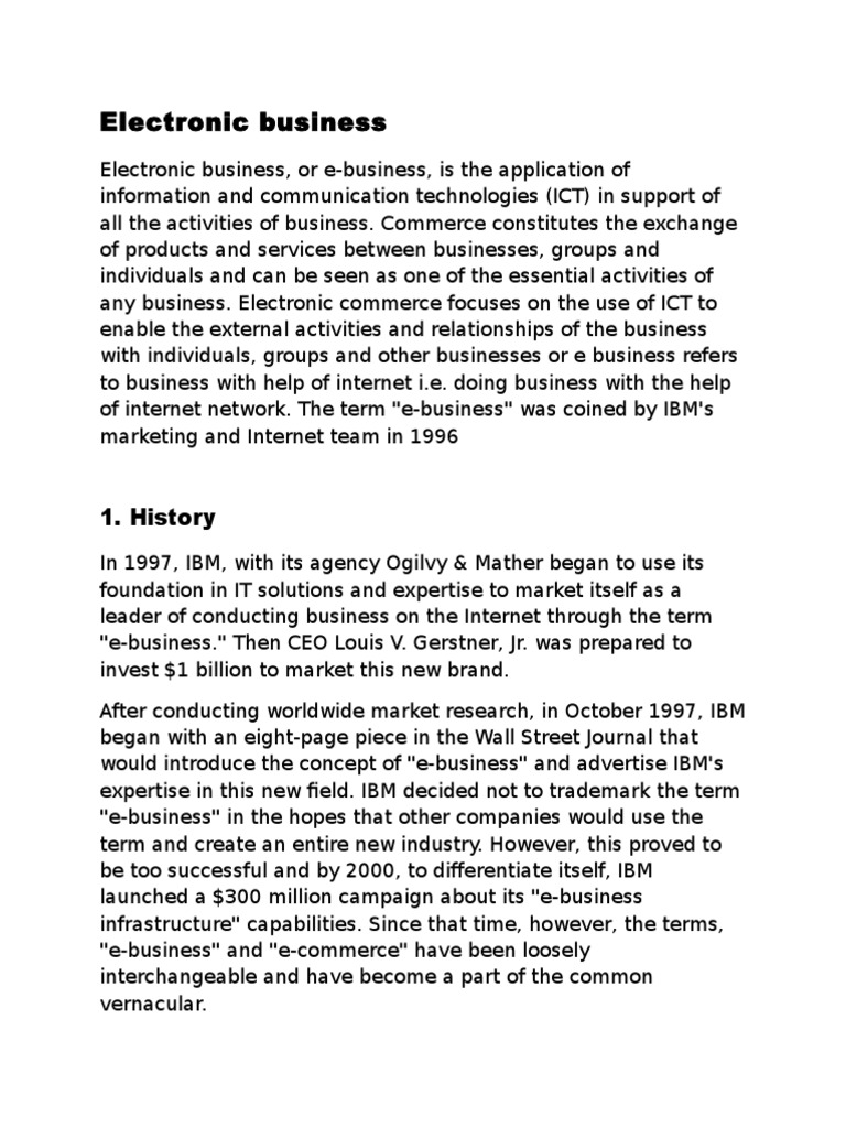 E Business With Diagram | PDF | Electronic Business | Computer Security