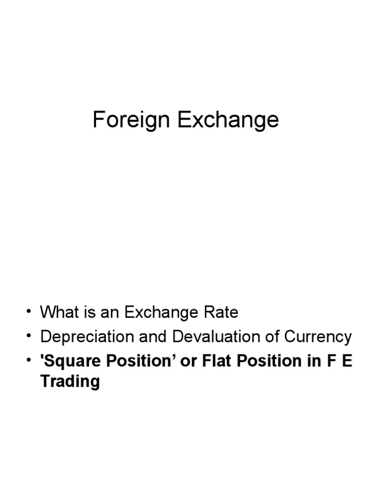 Foreign Exchange | PDF | Foreign Exchange Market | Exchange Rate