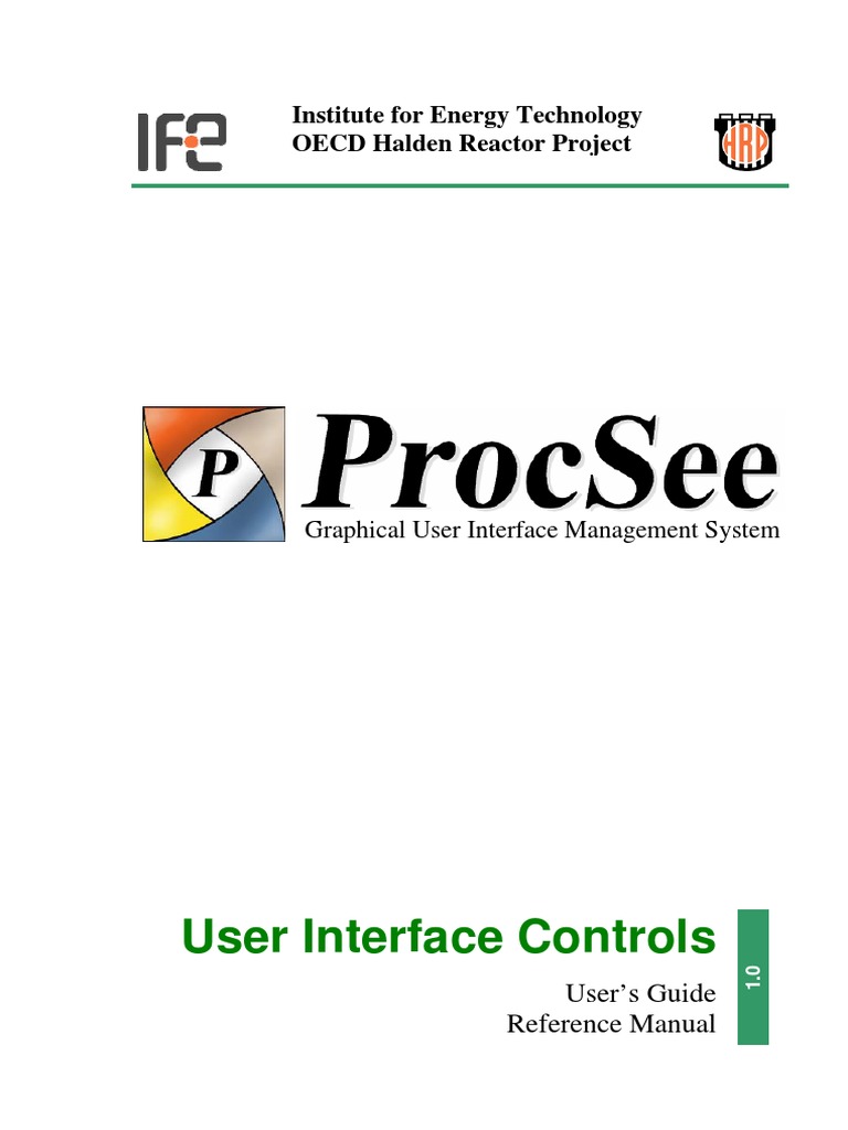 ProcSee Controls | PDF | Component Object Model | Graphical User Interfaces