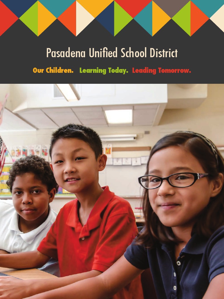PUSD District Brochure | PDF | Pasadena | Preschool