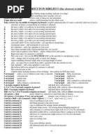 Sibelius Reference - Keyboard Shortcuts | PDF | Computer Keyboard ...