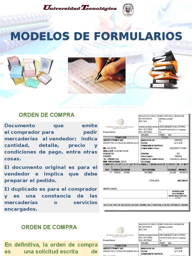 Modelos de Formularios Contables | PDF | Inventario | Cheque