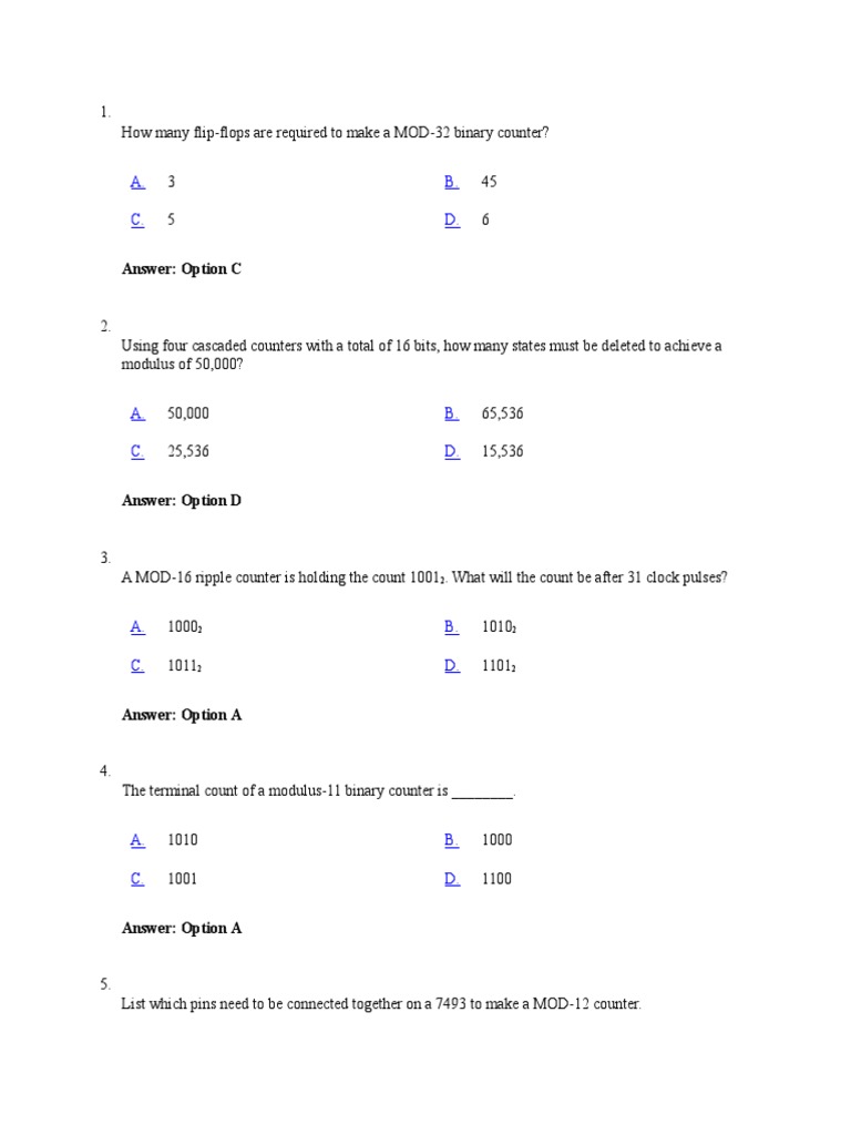 Counters | Download Free PDF | Electronic Design | Computer Hardware