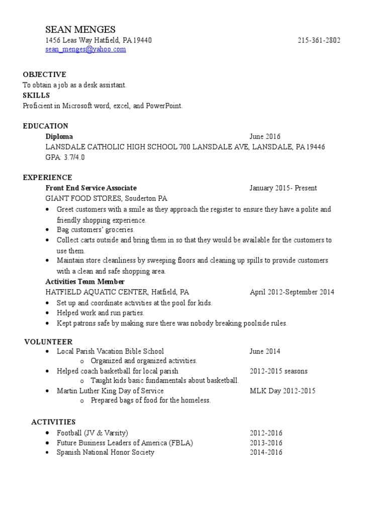 Ela Resume | PDF