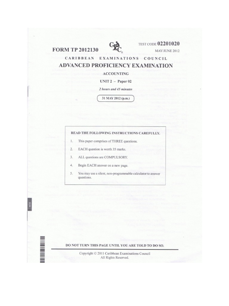 CAPE 2012 (Unit 2) (4)