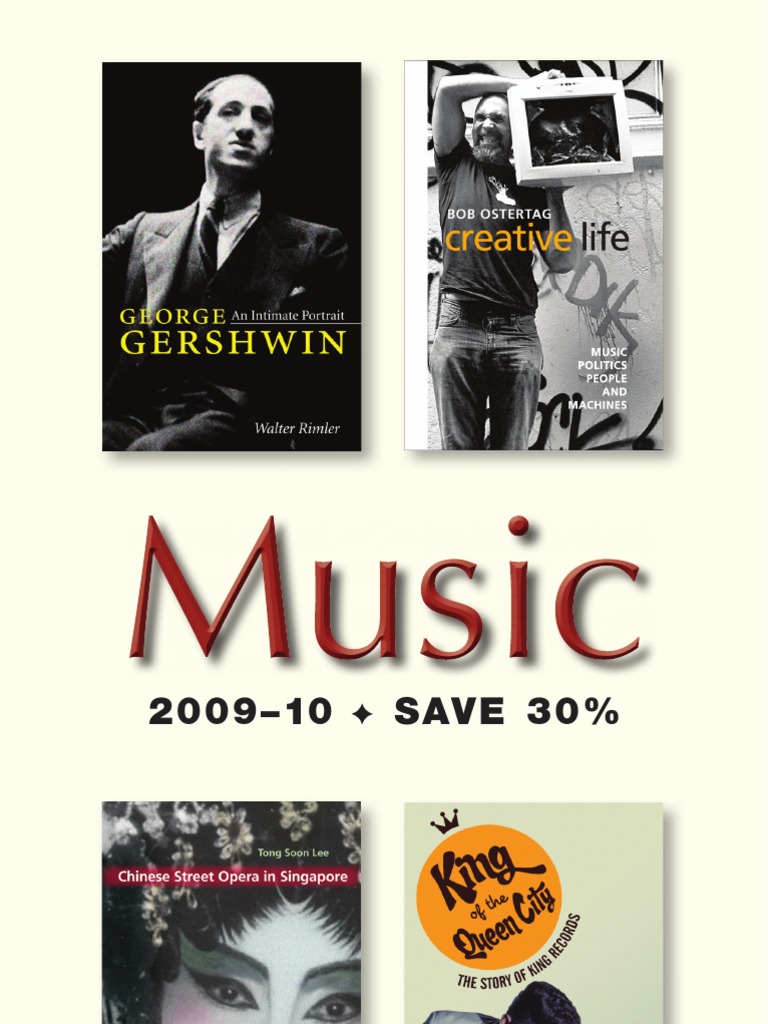 University of Illinois Press Fall 2009 Music Book Catalog | PDF