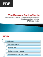 Reserve Bank of India | PDF | Reserve Bank Of India | Banks