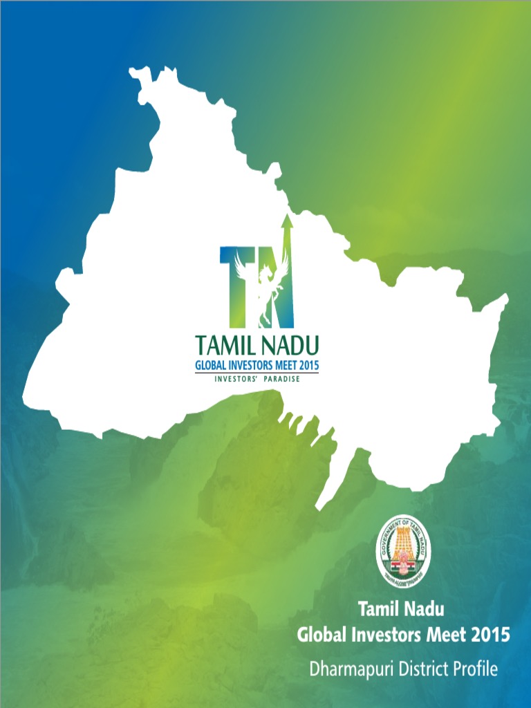 Dharmapuri District Economic Overview | PDF | Tamil Nadu | Textiles