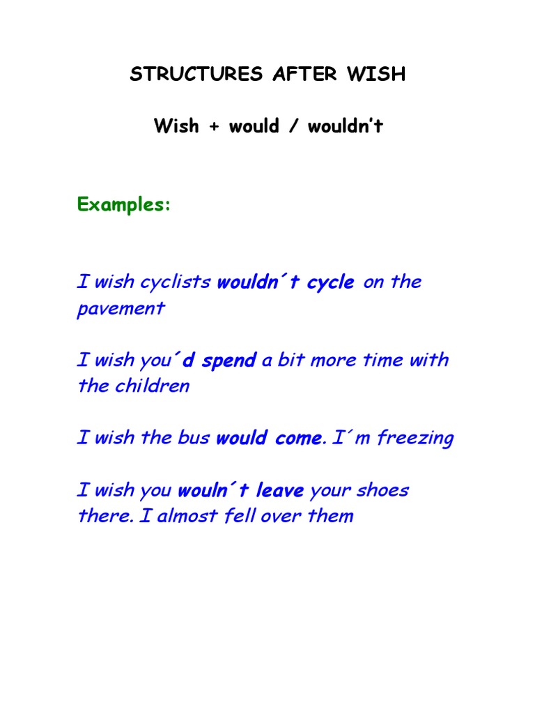 Structures After Wish | PDF