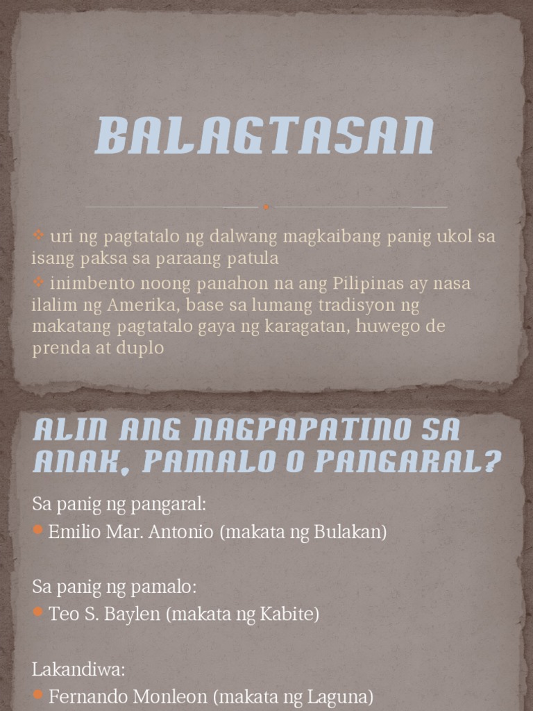 Balagtasan | PDF