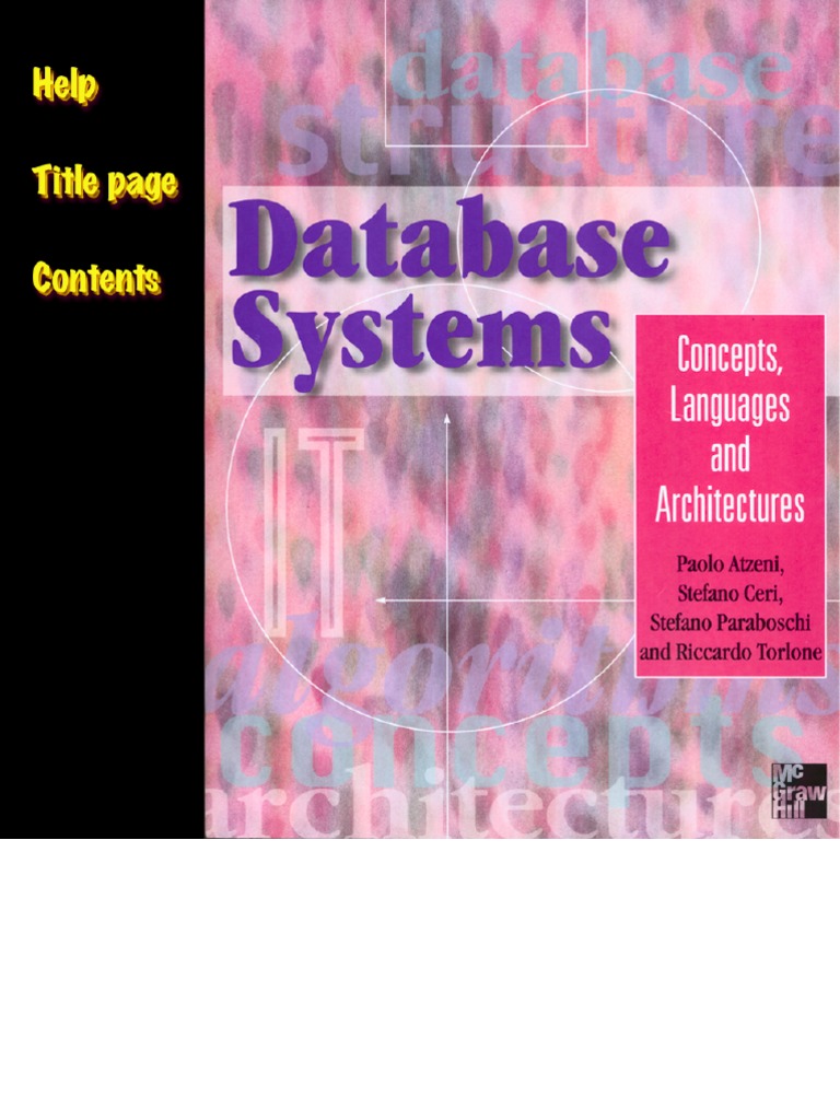 Database Systems | PDF | Relational Model | Databases