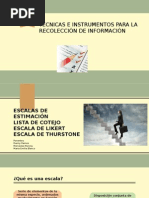 Escala o Escalograma de Guttman | PDF | Medición | Actitud (psicología)