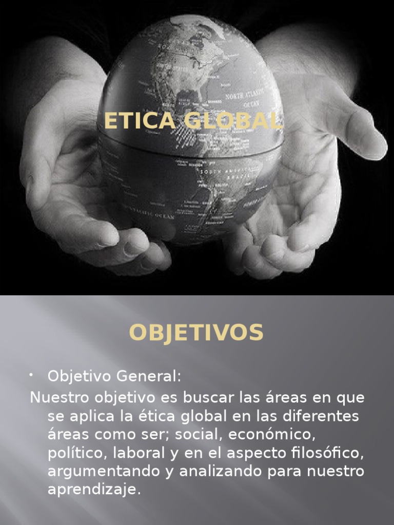 Etica Global | PDF | Moralidad | Derechos humanos