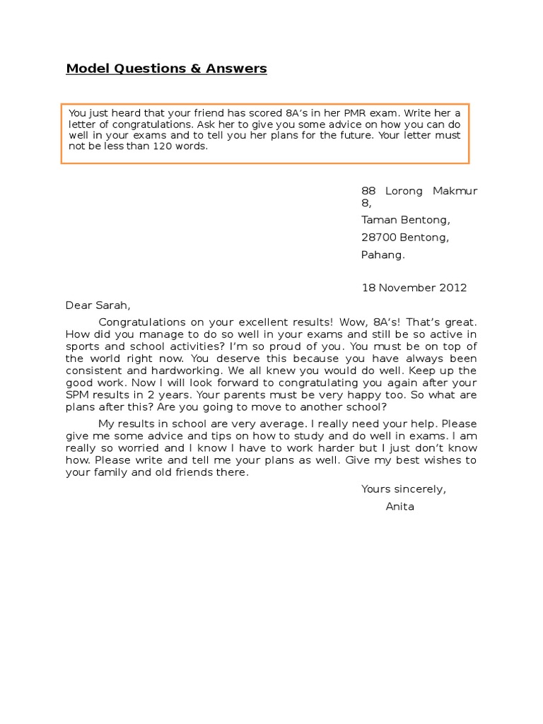 Model Questions & Answers | PDF | Test (Assessment)