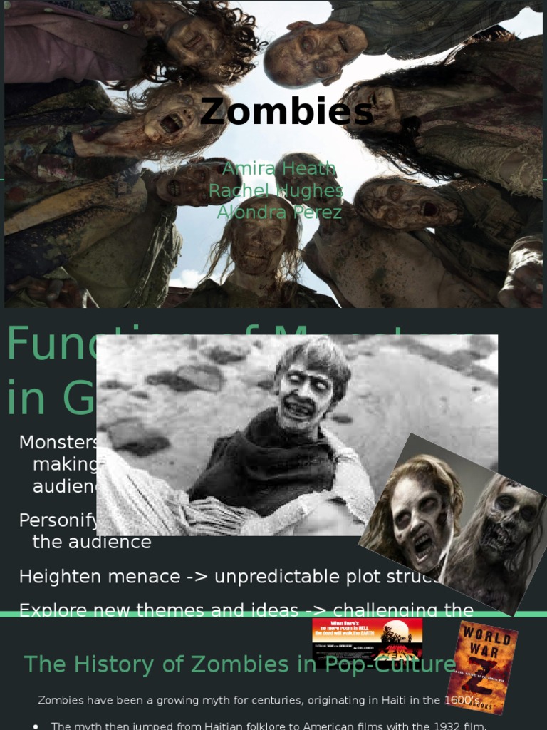 Zombie Appeal in Pop Culture | PDF | Zombies