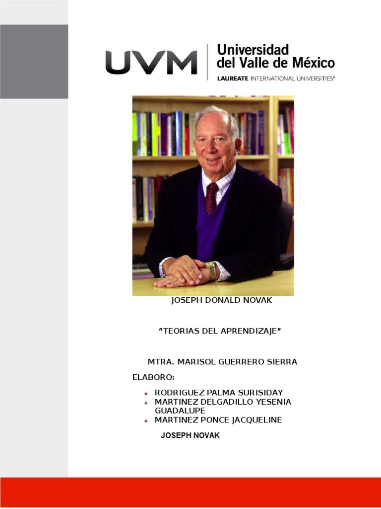 Joseph Donald Novak | PDF | Semiótica | Comunicación