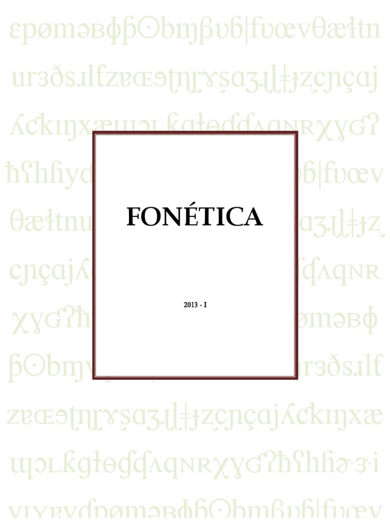 Manual de Fonética del Español | PDF | Vocal | Fonología