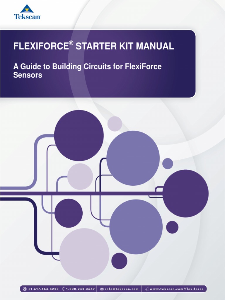 FlexiForce Starter Kit (Rev B) | PDF | Electronic Circuits | Electrical ...