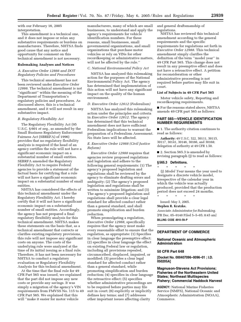 Rule: Fishery Conservation and Management: Alaska Fisheries of ...