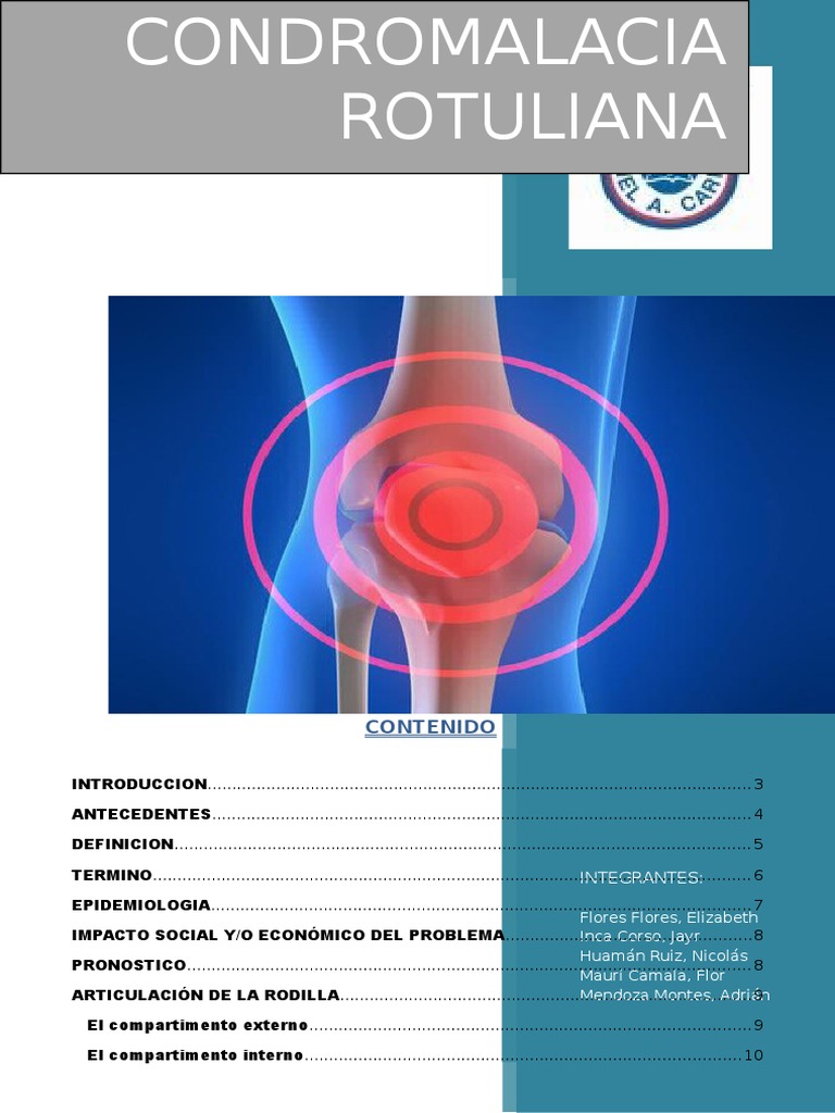 Condromalacia | PDF | Rodilla | Articulaciones