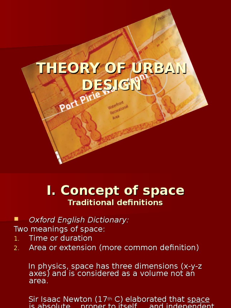 t4 - Theory of Urban Design | PDF