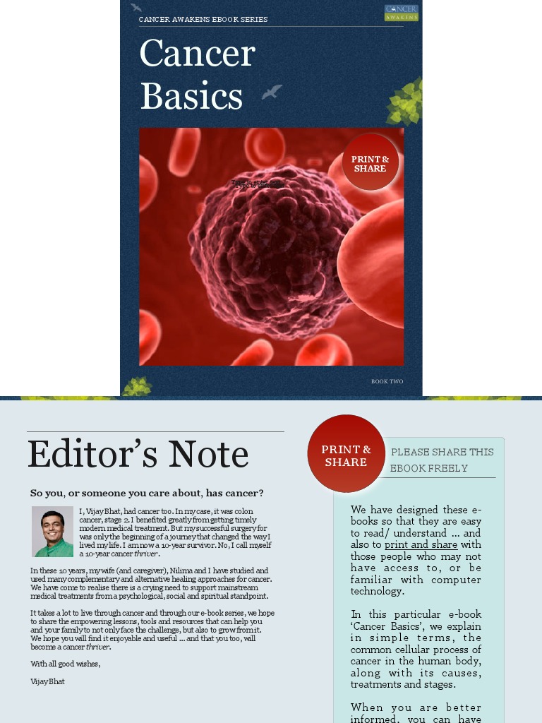 Cancer Basics PDF | PDF | Metastasis | Colorectal Cancer