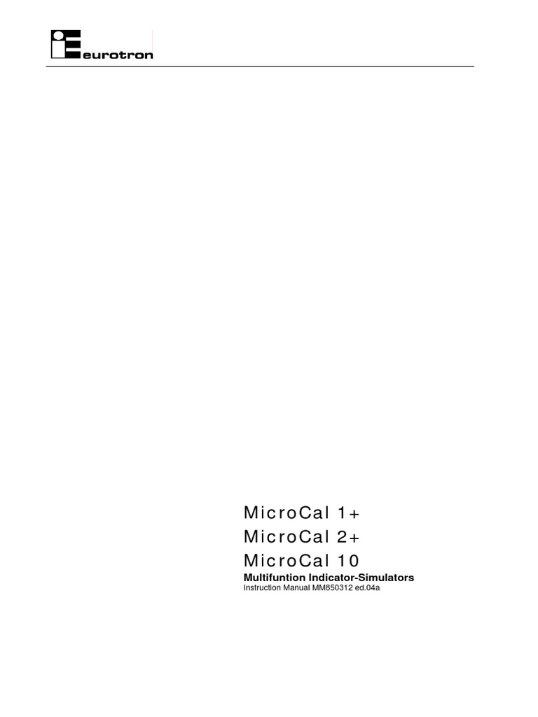 MicroCal 1 - 2+ - 10 PDF | PDF | Electronic Circuits | Battery Charger