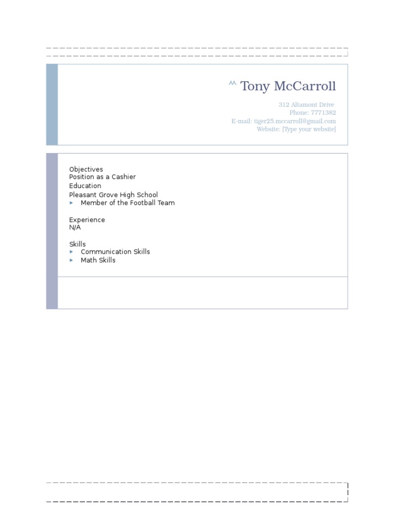 Tony Mccarroll | PDF