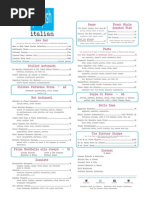 Augustine Dinner Menu | PDF | Salad | Foods