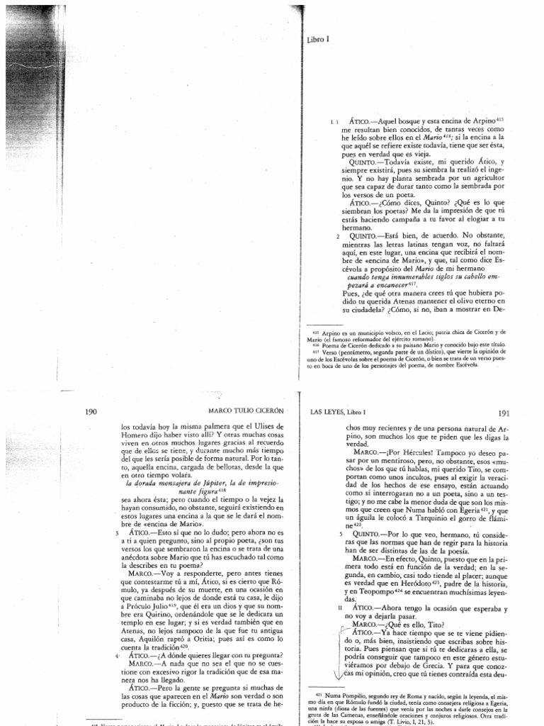 De Legibus Ciceron | PDF