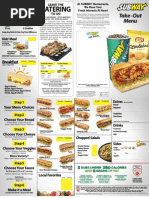 Subway Menu | PDF | Menu | Salad