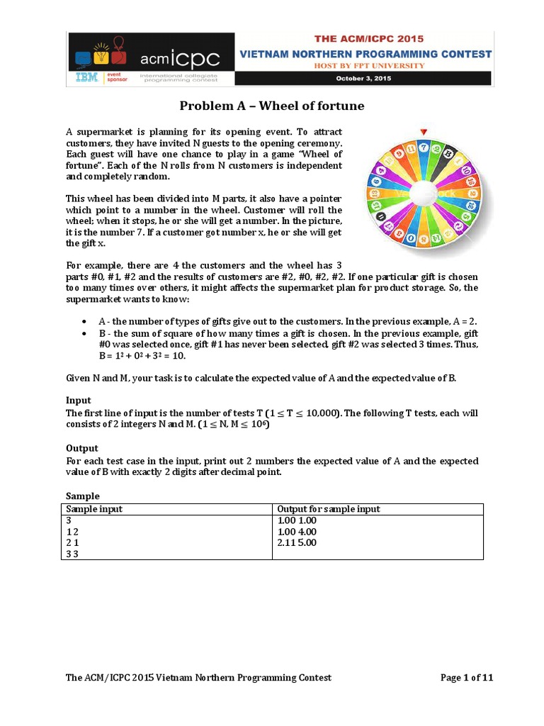Problems v1.2 PDF | PDF | Error Detection And Correction | Discrete ...