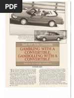 Saab Advertisements | PDF | Sedans | Automotive Technologies