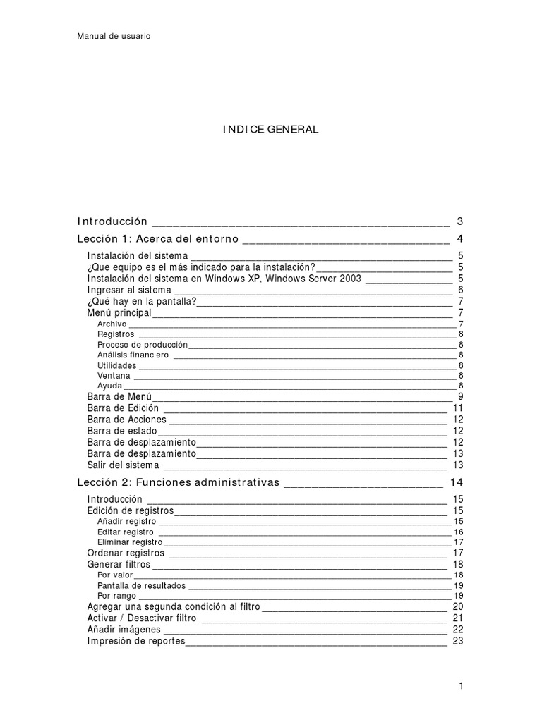 Manual de Usuario Software Agricola | PDF | Ventana (informática) | Point and Click
