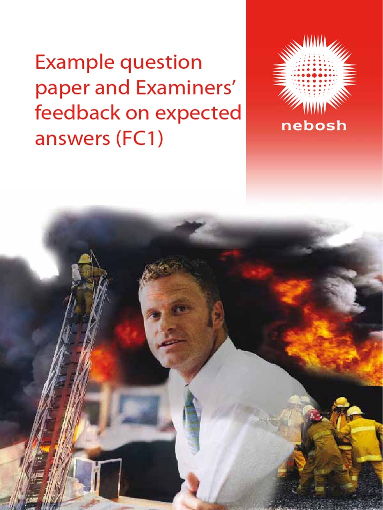 Example Question Paper and Examiners' Feedback On Expected Answers (FC1 ...