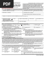 U.S. Customs Form: CBP Form 3495 - Application For Exportation of ...