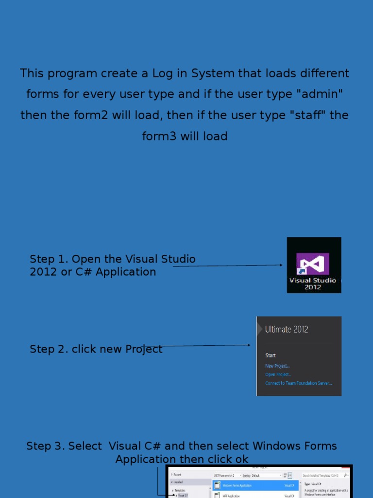 User-Specific Login System in C# | PDF | Finance & Money Management ...