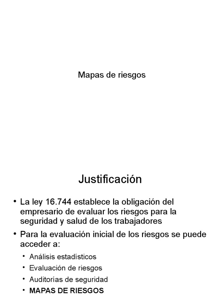 Mapas de Riesgos | PDF | Riesgo | La seguridad